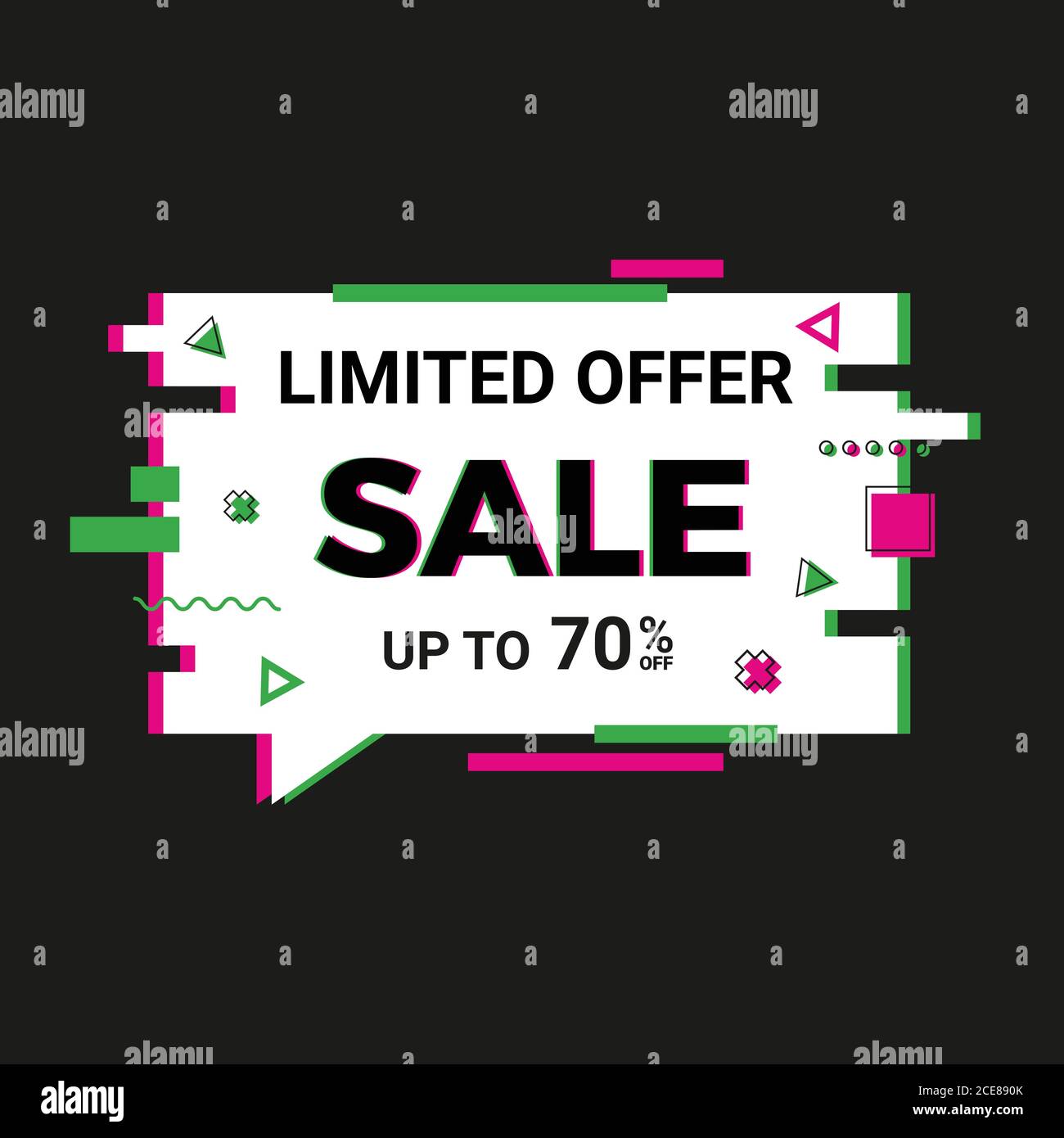 Glitch effect poster hi-res stock photography and images - Alamy
