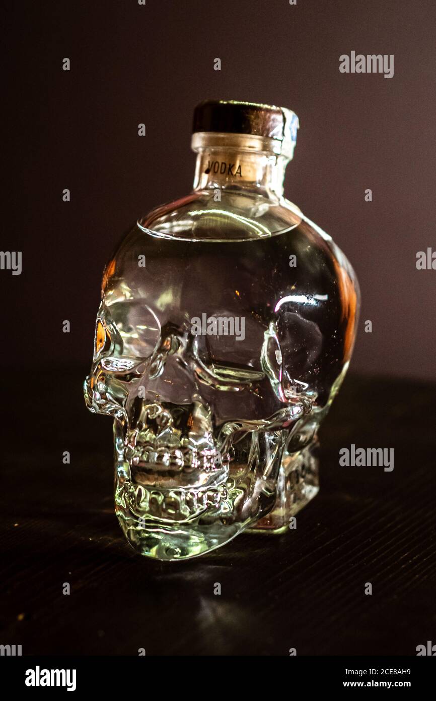 Alcohol skull hi-res stock photography and images - Alamy