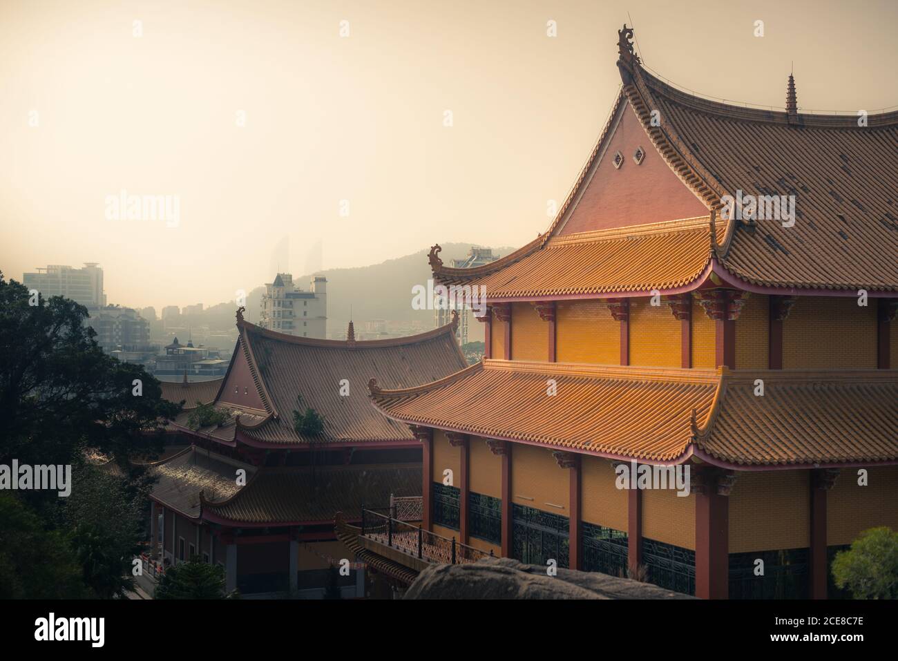 Beautiful temple roof design from hi-res stock photography and images ...