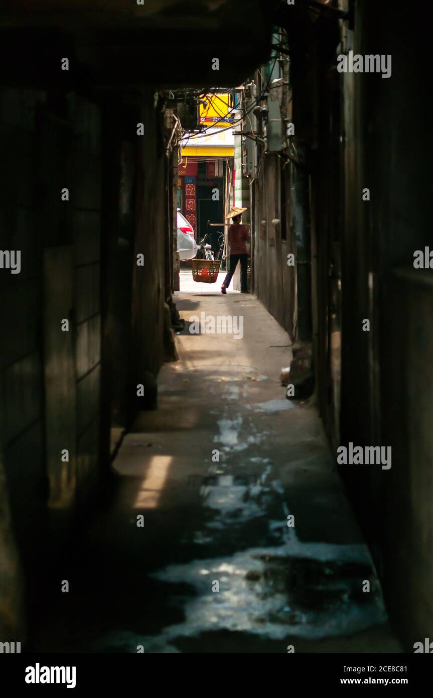 Worn paved narrow passage hi-res stock photography and images - Alamy