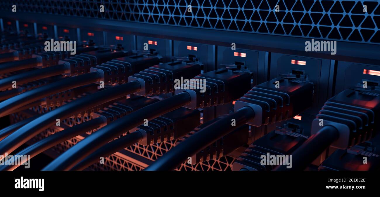 Black data center ai hi-res stock photography and images - Alamy