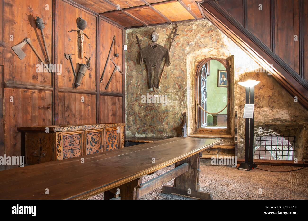 Medieval princely castle of merano hi-res stock photography and images ...