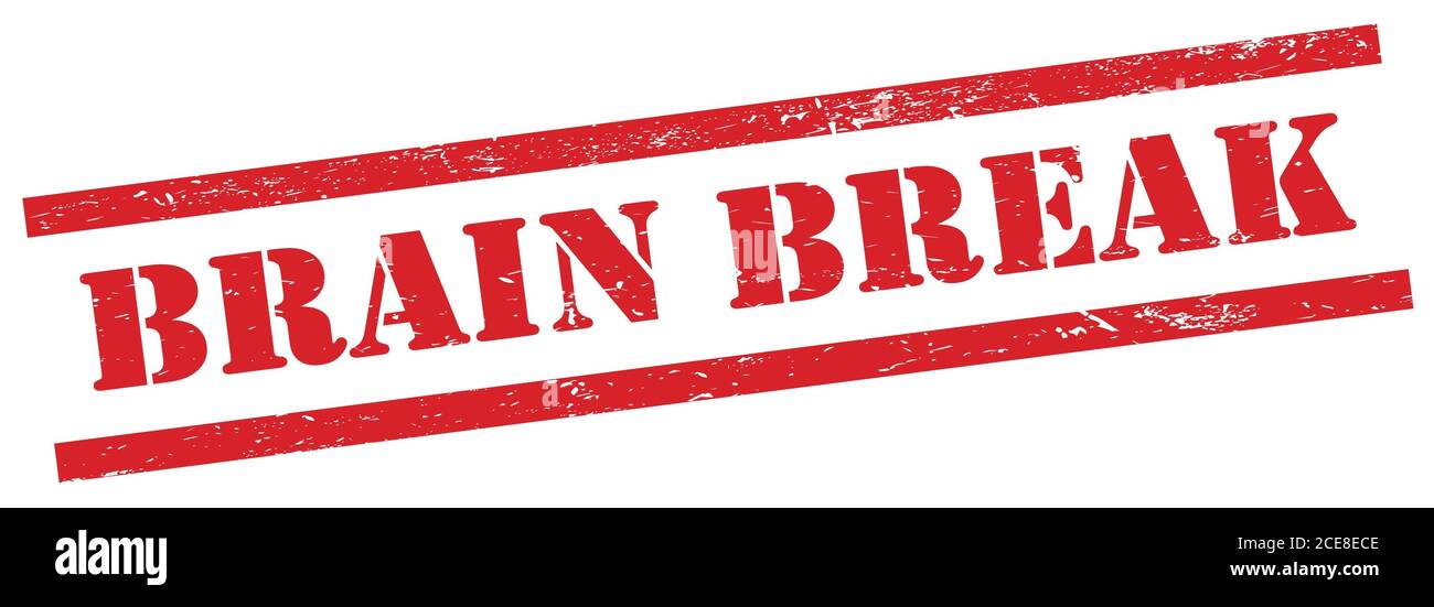 Brain Break Word High Resolution Stock Photography and Images - Alamy