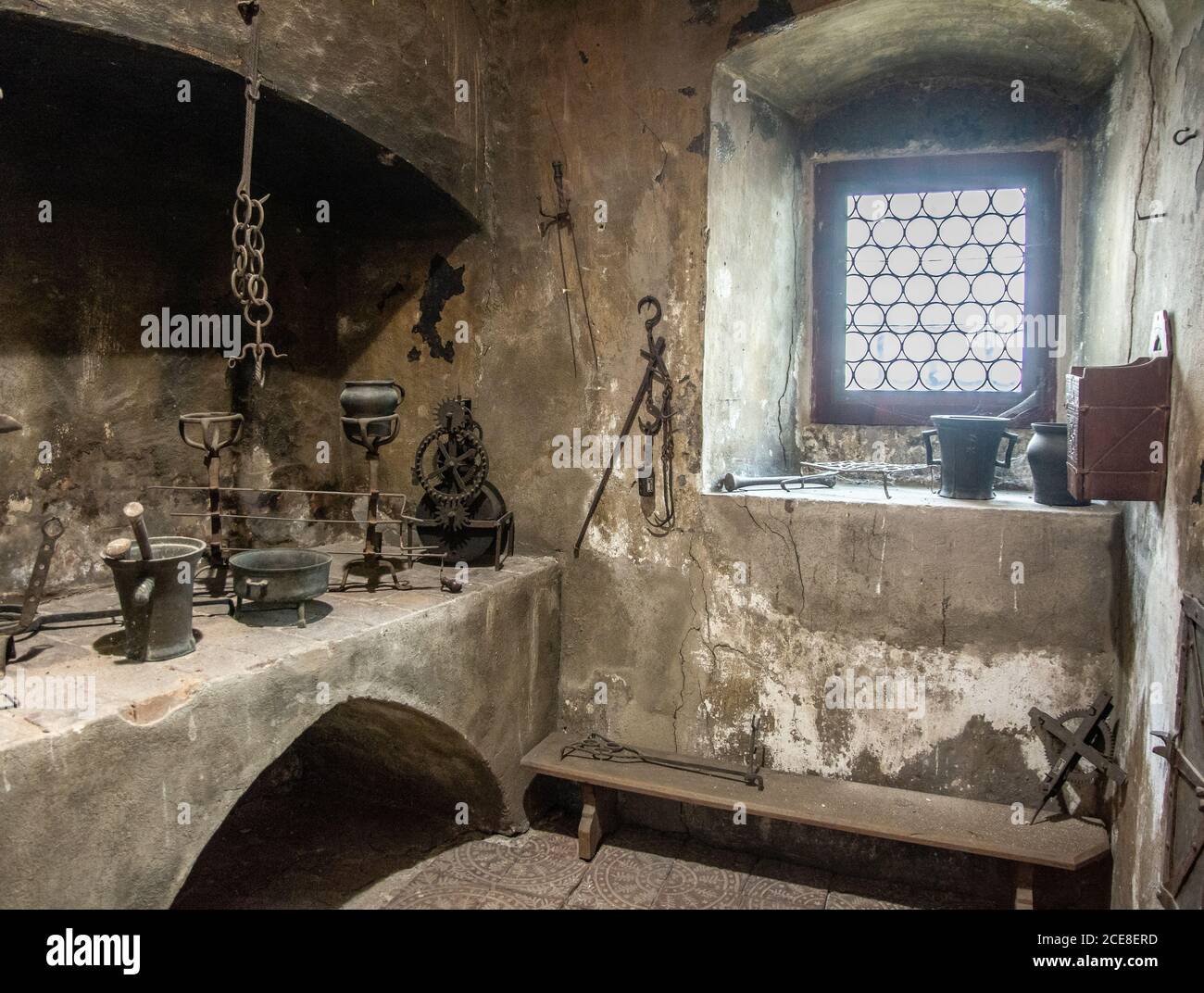 Medieval princely castle of merano hi-res stock photography and images ...