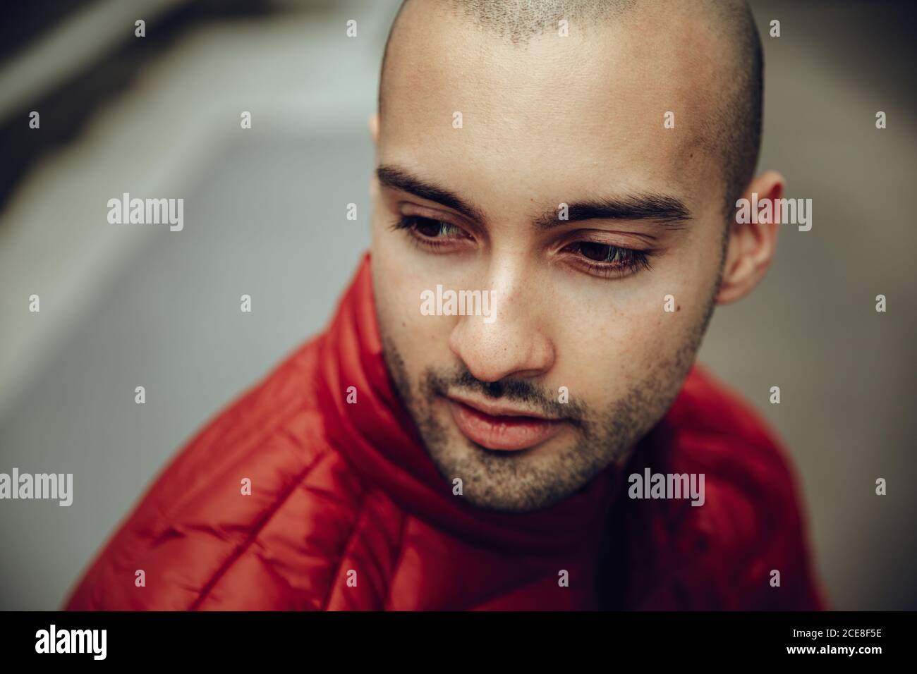 Bald male hi-res stock photography and images - Alamy