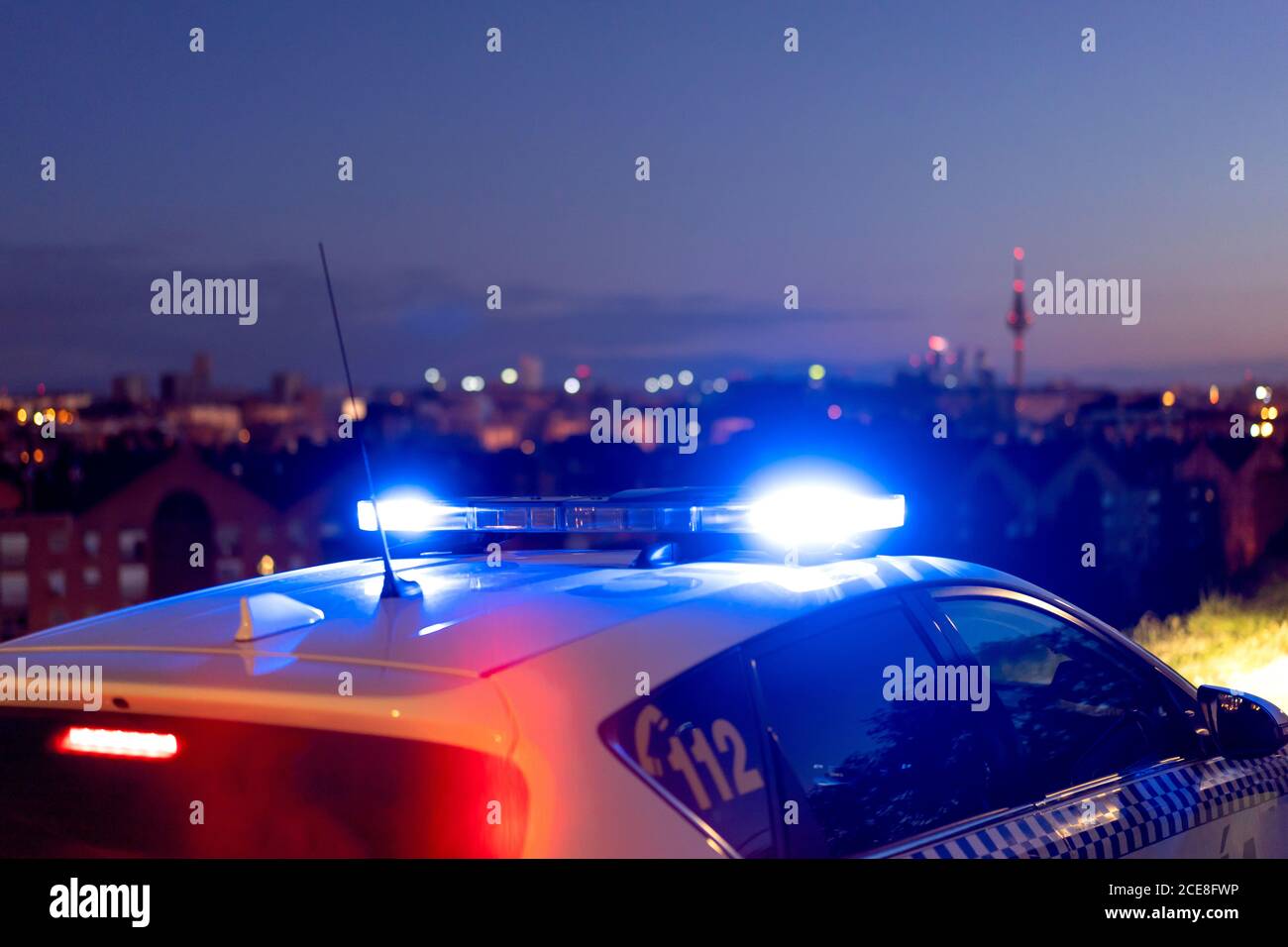 Night patrol vehicle hi-res stock photography and images - Alamy