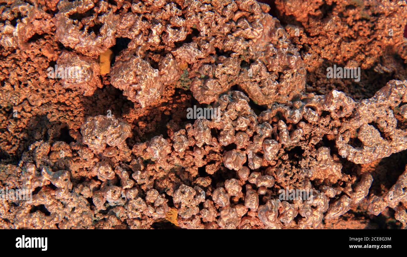 Natural pure copper metal hi-res stock photography and images - Alamy