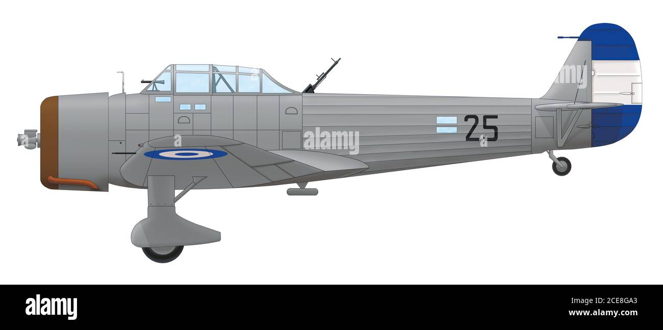 Caproni Bergamasca A.P.1 (No. 25) of the Salvadoran Air Force. The ...