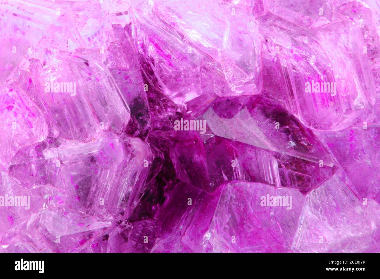 amethyst texture as natural mineral background Stock Photo - Alamy
