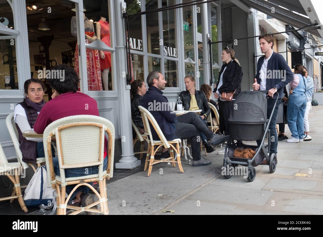 Help out eat out hi-res stock photography and images - Alamy