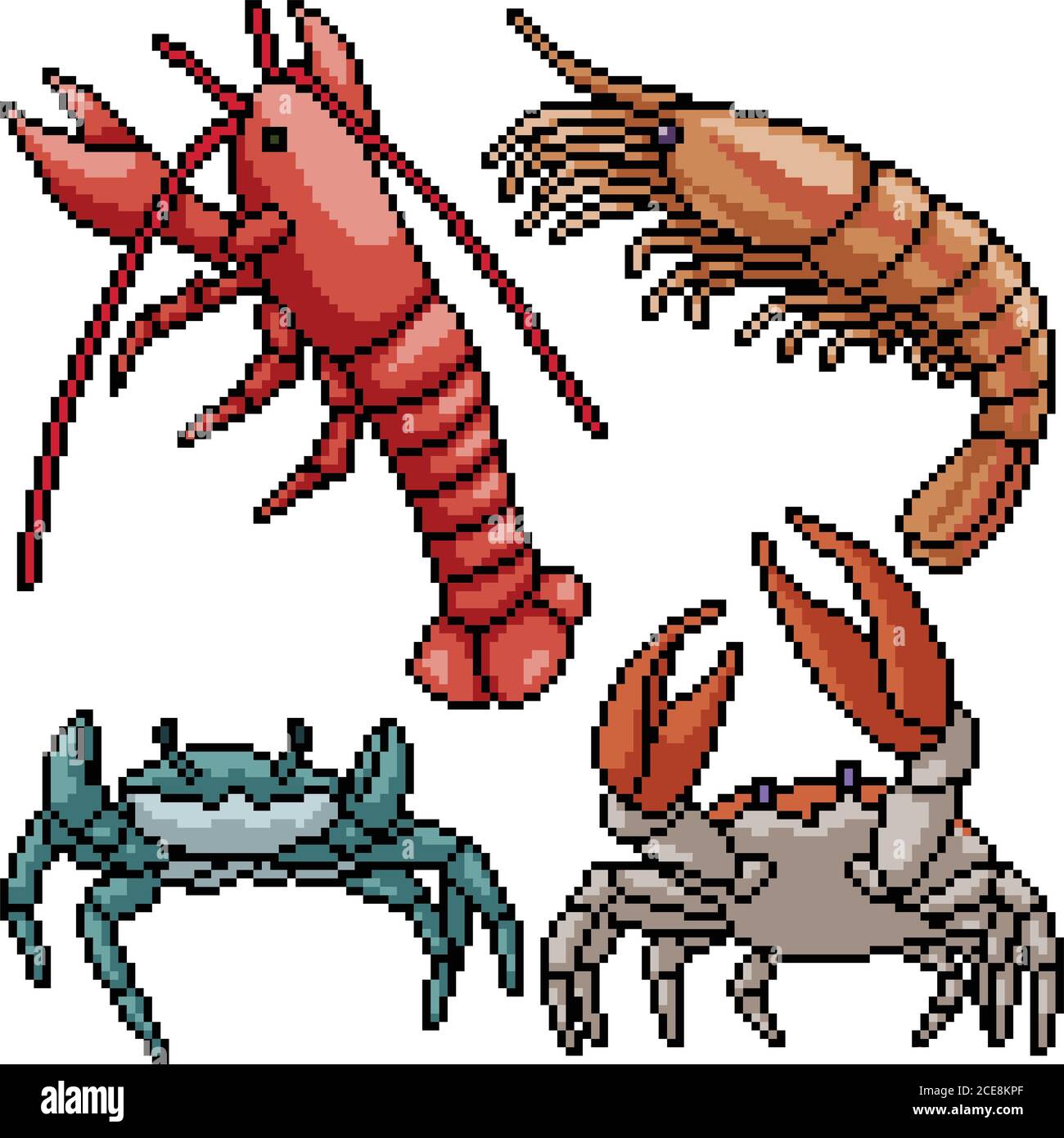 Living of the sea Stock Vector Images - Alamy