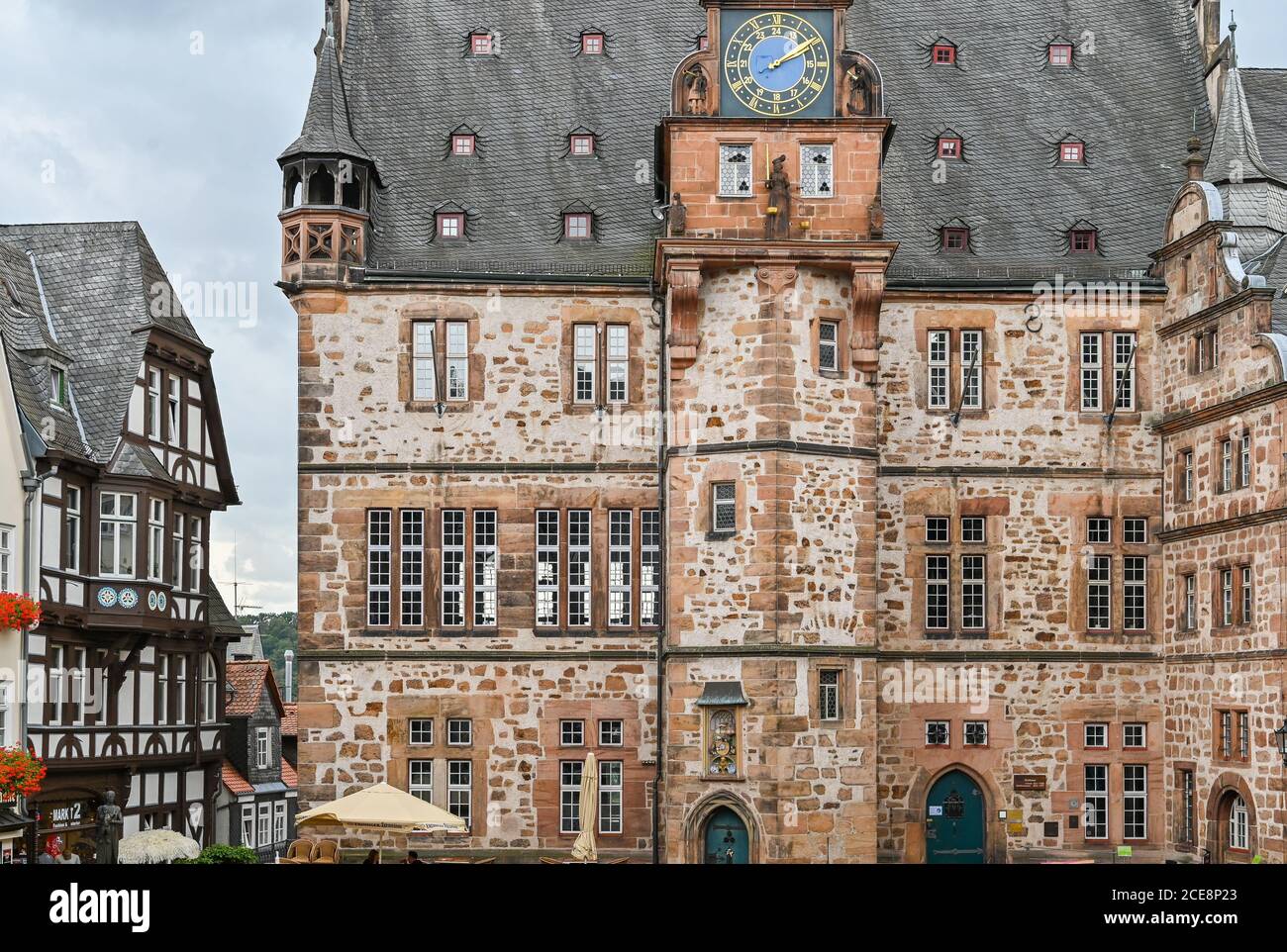 Marburg germany historic town hall hi-res stock photography and images ...