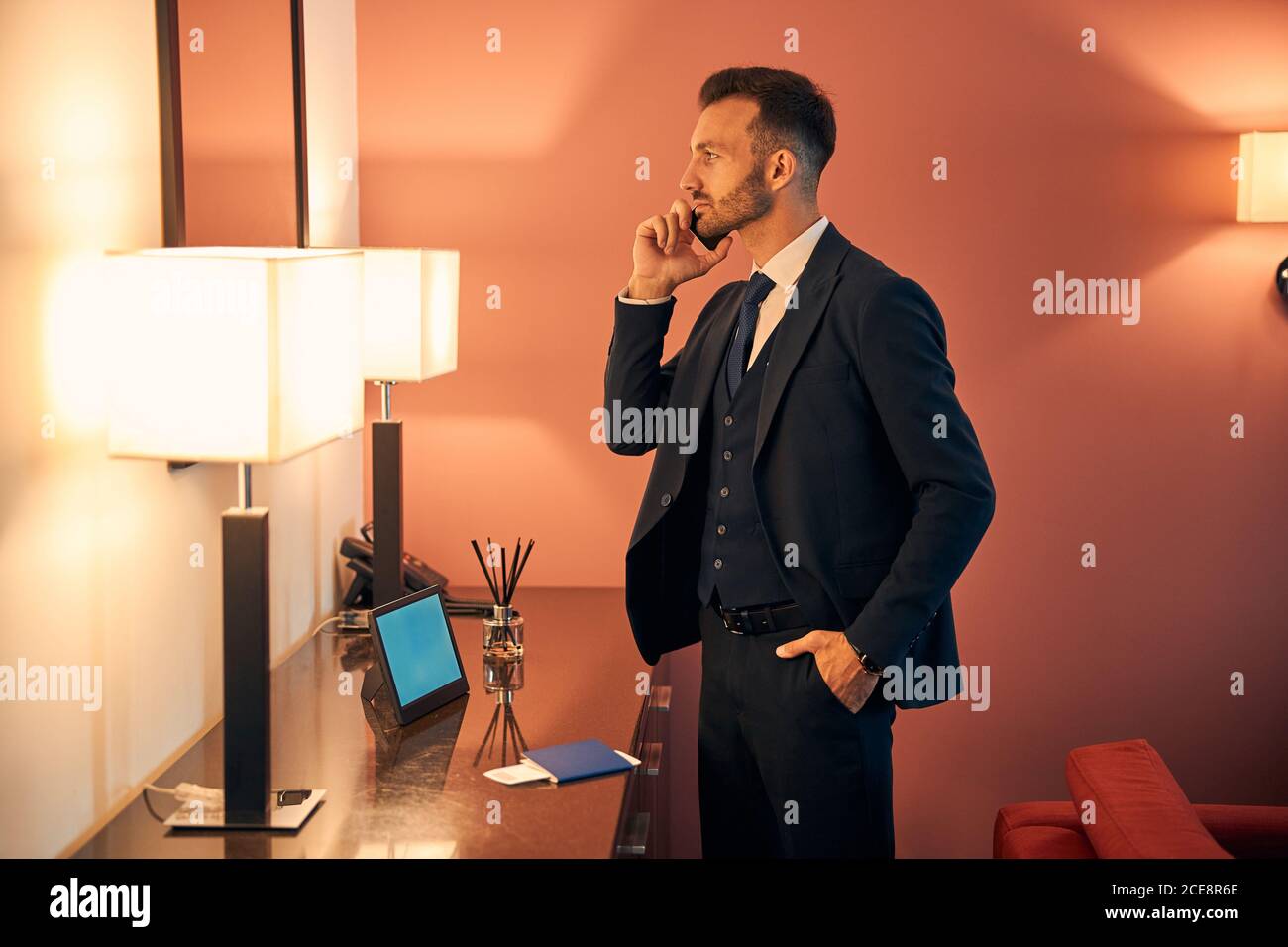 Ready to make good impression on the clients Stock Photo - Alamy