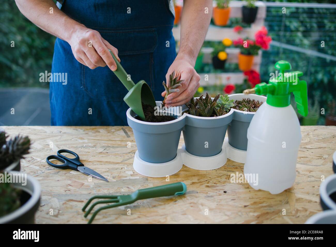 Scoop soil hi-res stock photography and images - Alamy