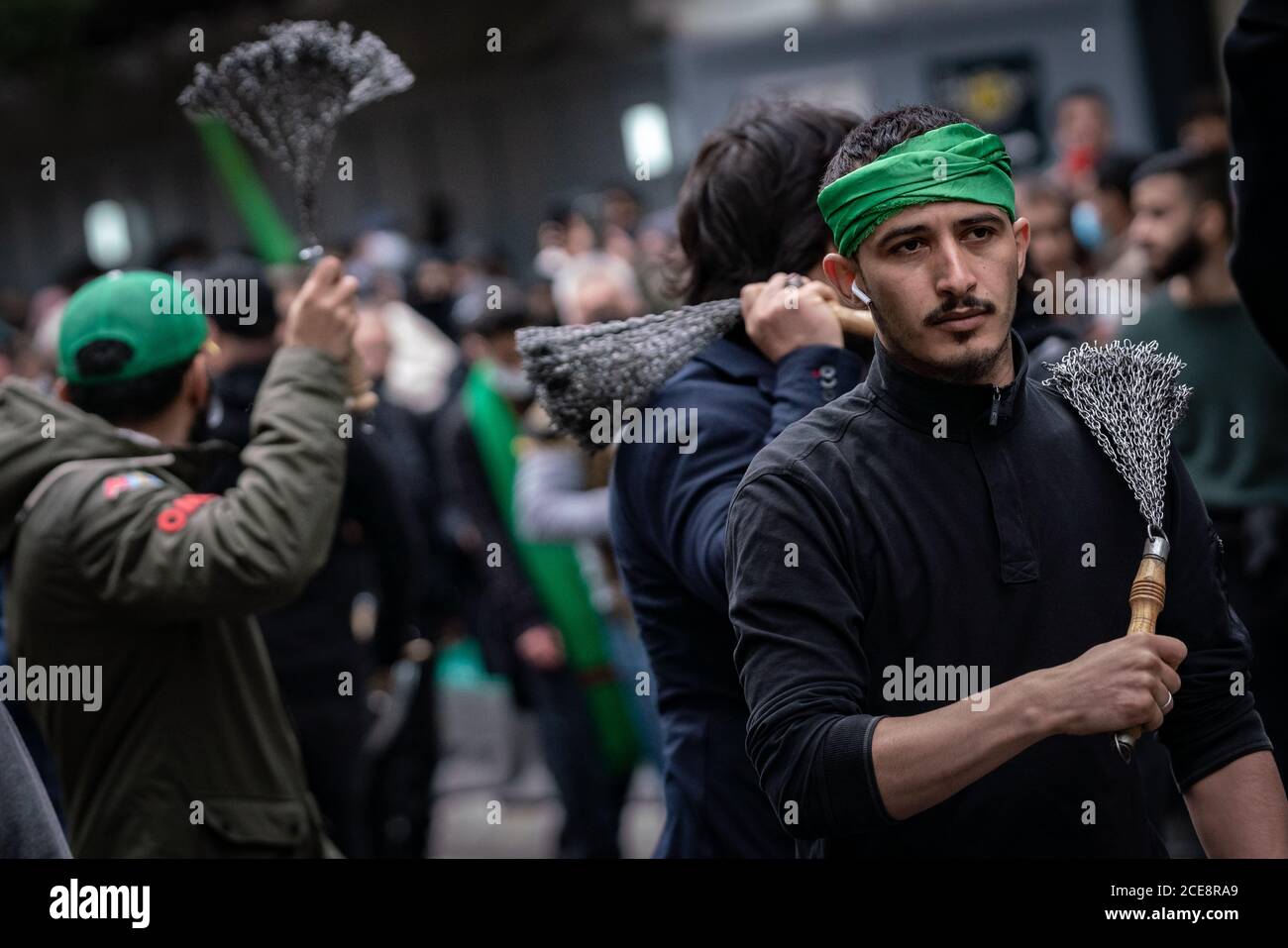 Ashura 2020. Hundreds of British Muslims march down Oxford Street for ...