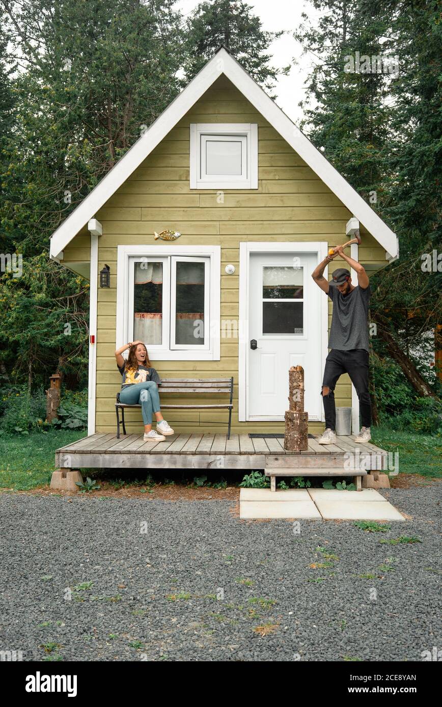 Man chilling nature hi-res stock photography and images - Alamy