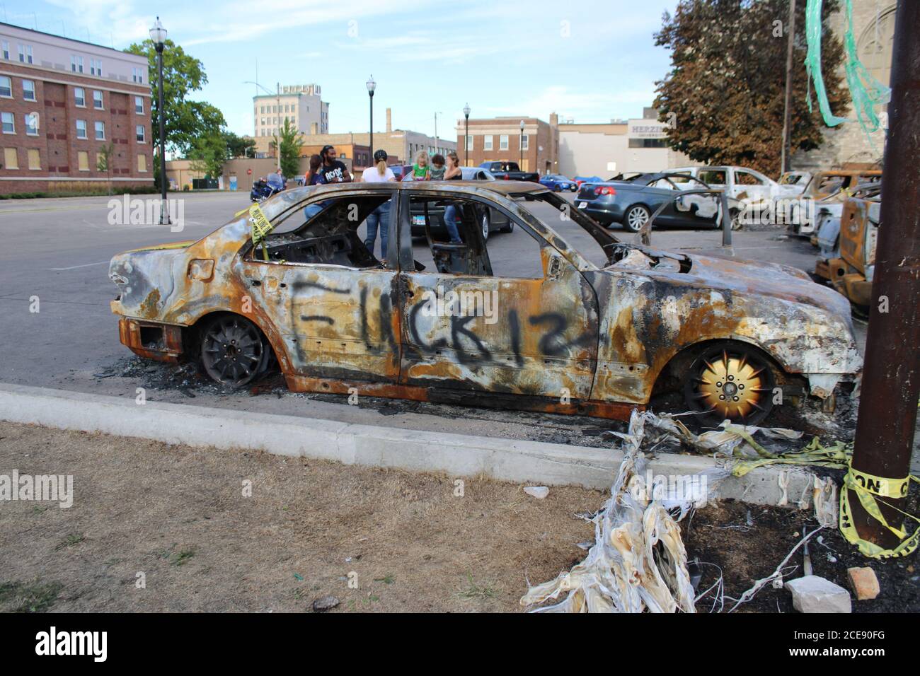 Kenosha, Wisconsin, USA. 30th Sep, 2020. Kenosha Residents come out to ...