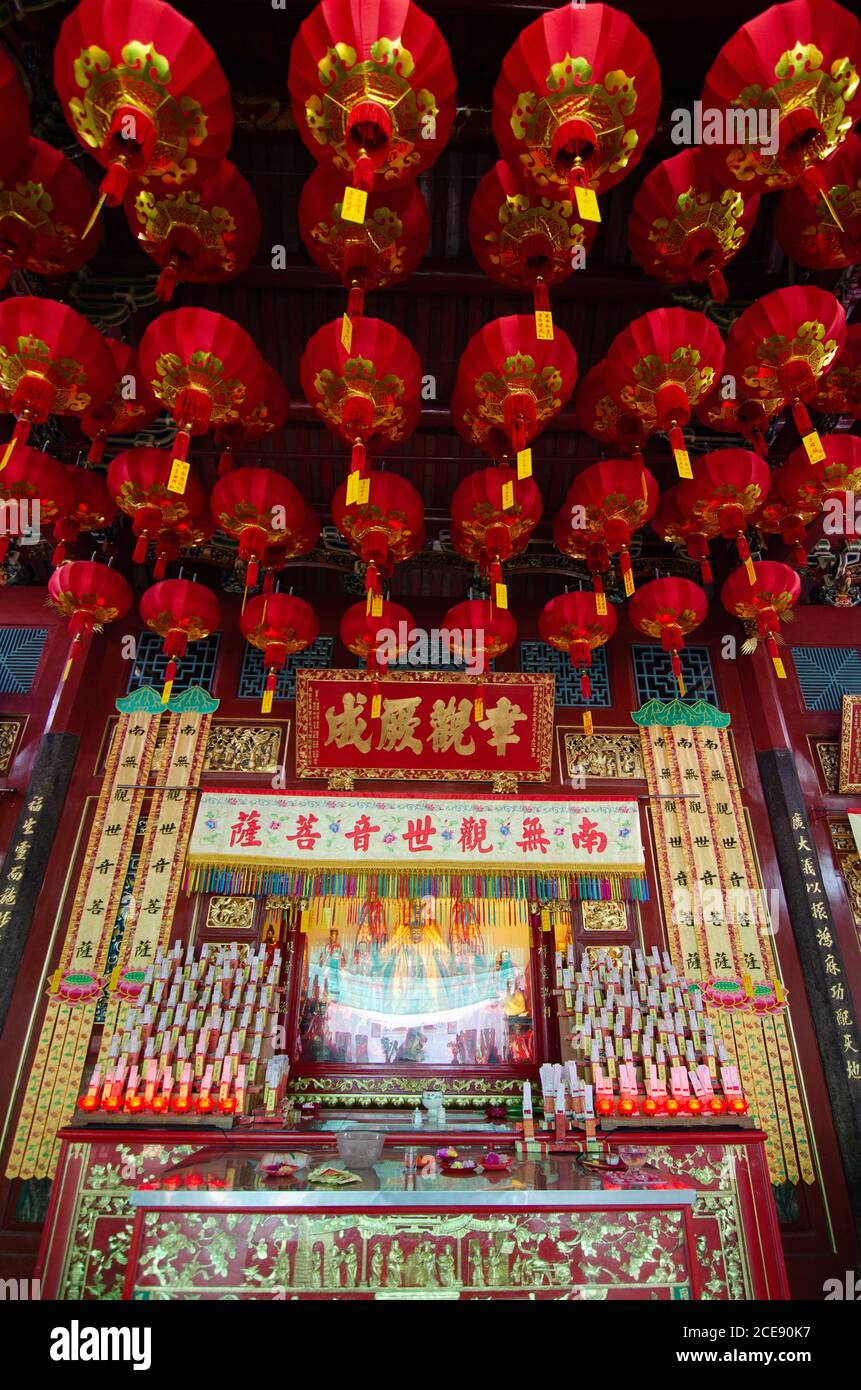 Goddess mercy temple decorated red hi-res stock photography and images ...