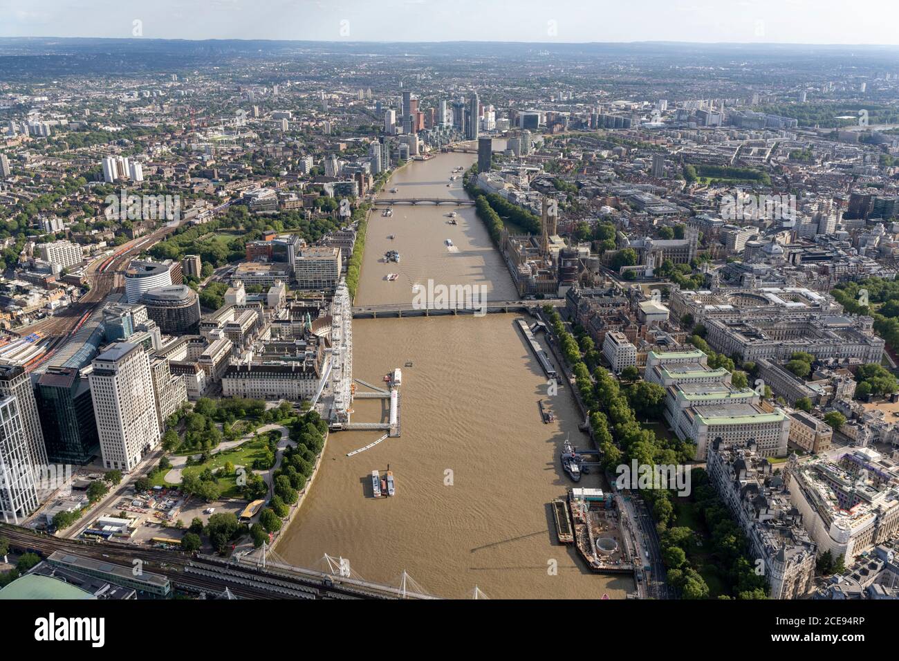 River Thames From Above