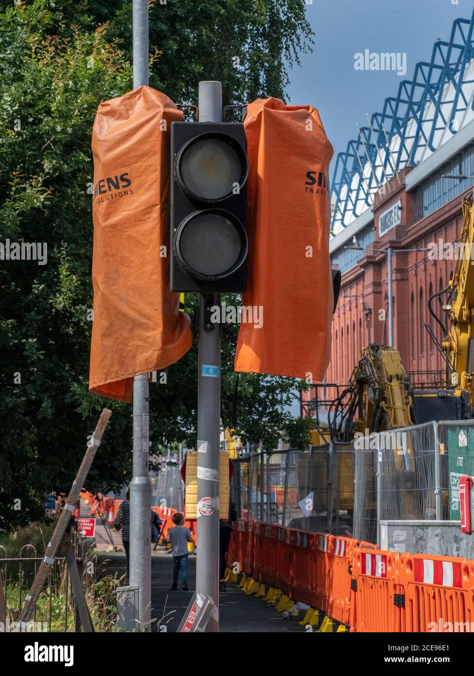 Ibrox traffic hi-res stock photography and images - Alamy