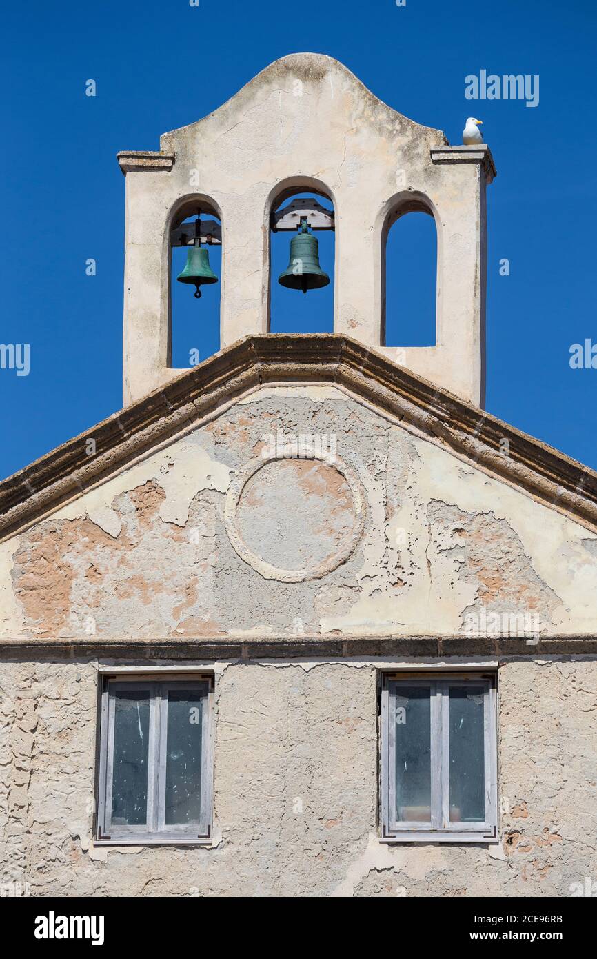 Italy, Sardinia, Alghero, Church of Our Lady of Mount Carmel Stock ...