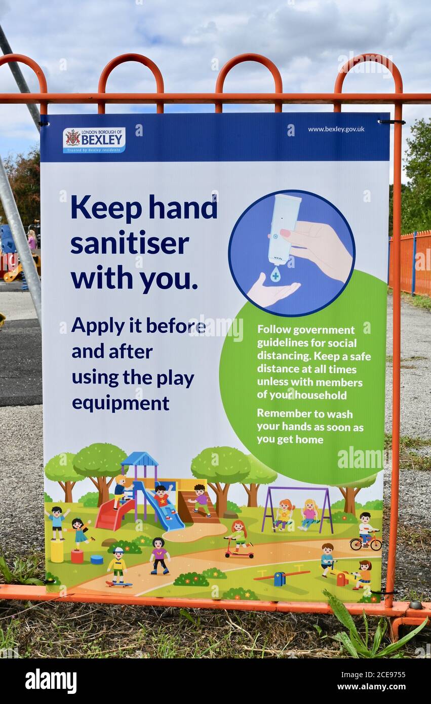 Playground safety guidelines hi-res stock photography and images - Alamy