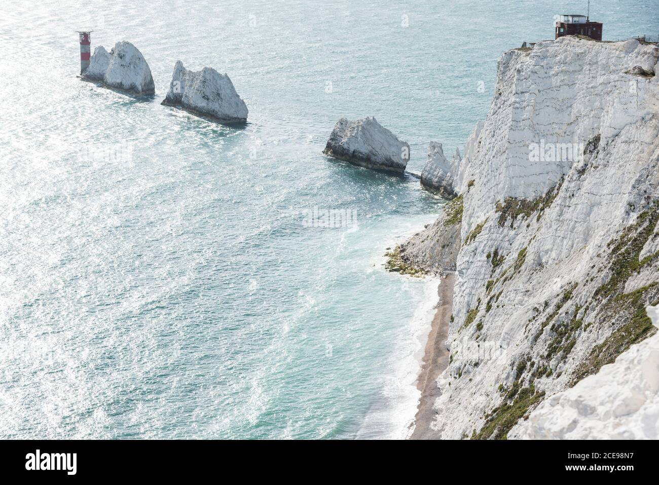 Needles Isle Of Wight View High Resolution Stock Photography and Images ...