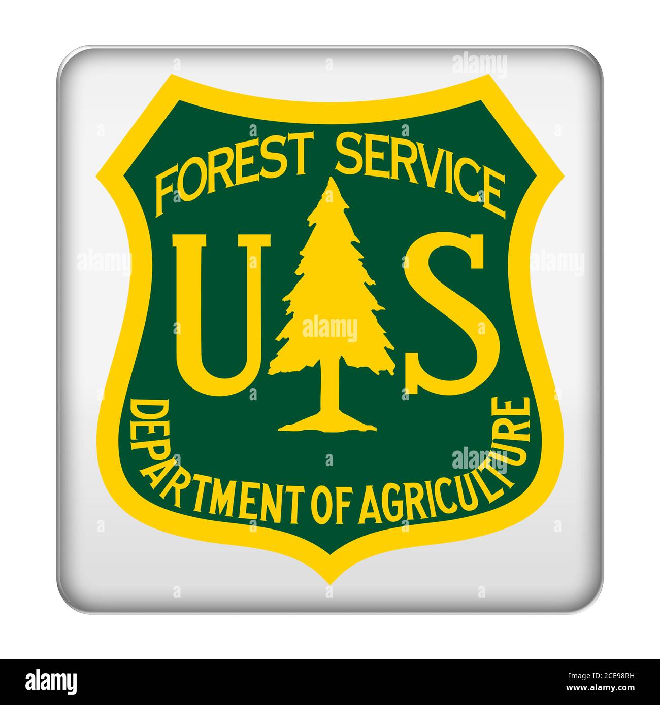 Forest service logo hi-res stock photography and images - Alamy