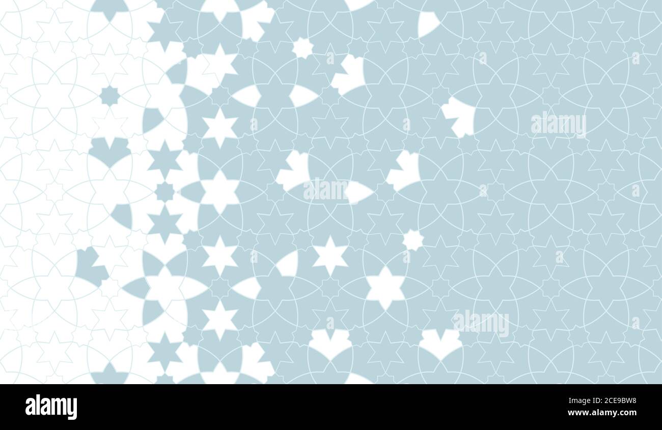 Moroccan mosaic wallpaper. Repeating vector border, pattern, background Stock Vector Image & Art ...