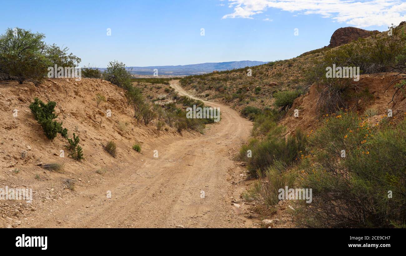 Grapevine Spring Road is the access road to the Grapevine Hills Trail ...