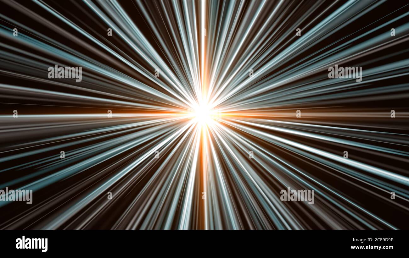 light effect abstract star burst flash laser beam ray illustration ...