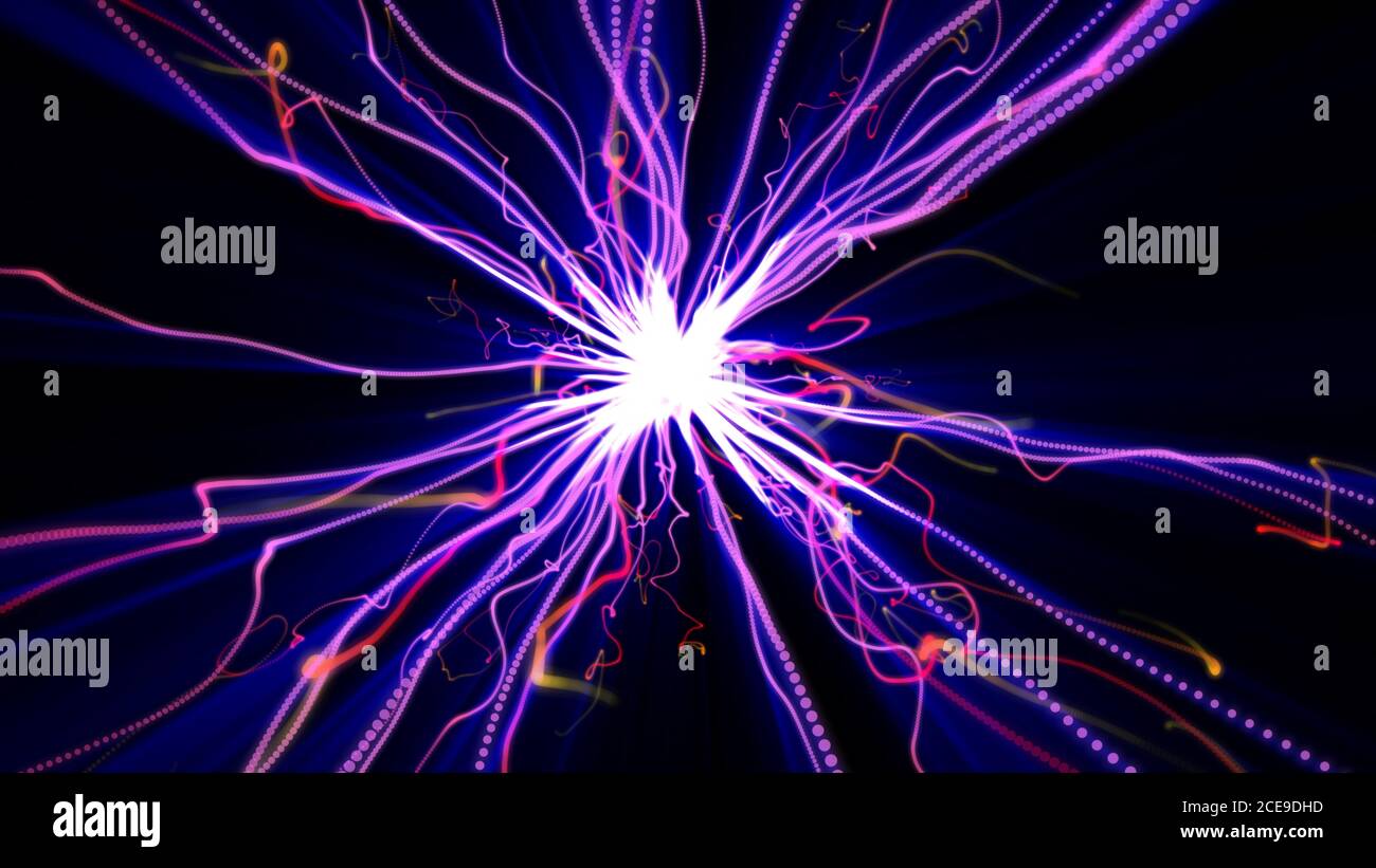 Cosmic Power light color abstract background in space Stock Photo - Alamy