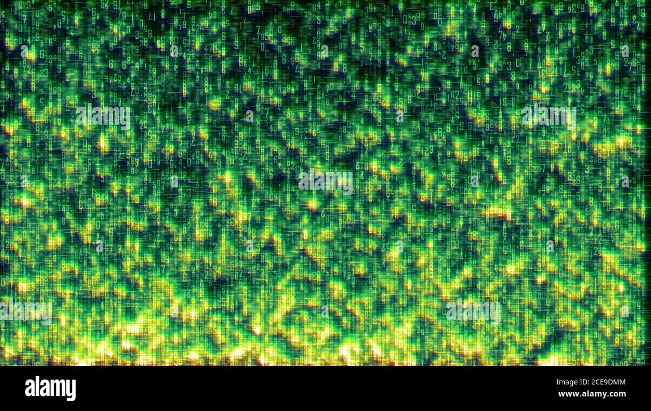 Abstract background, digital data matrix light illustration Stock Photo ...