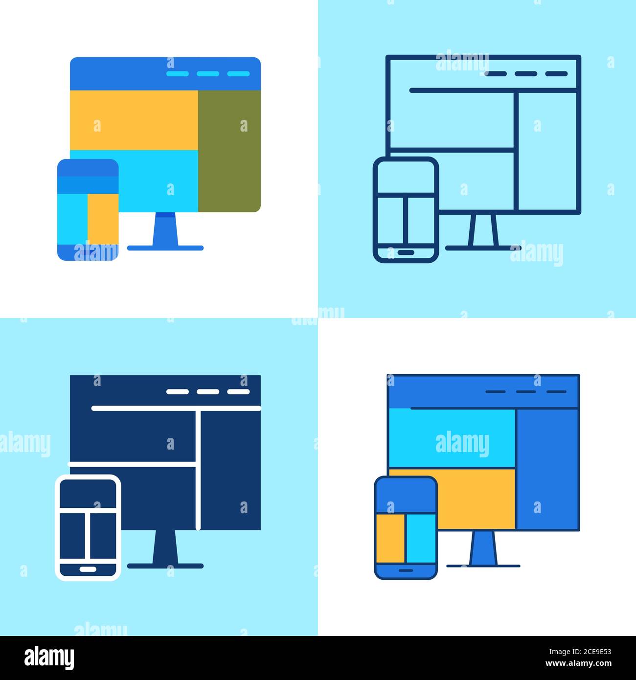 Adaptive layout hi-res stock photography and images - Alamy