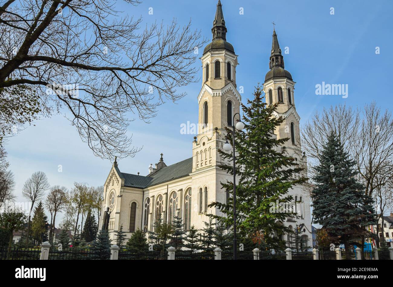 The city of Augustow in Poland Stock Photo - Alamy