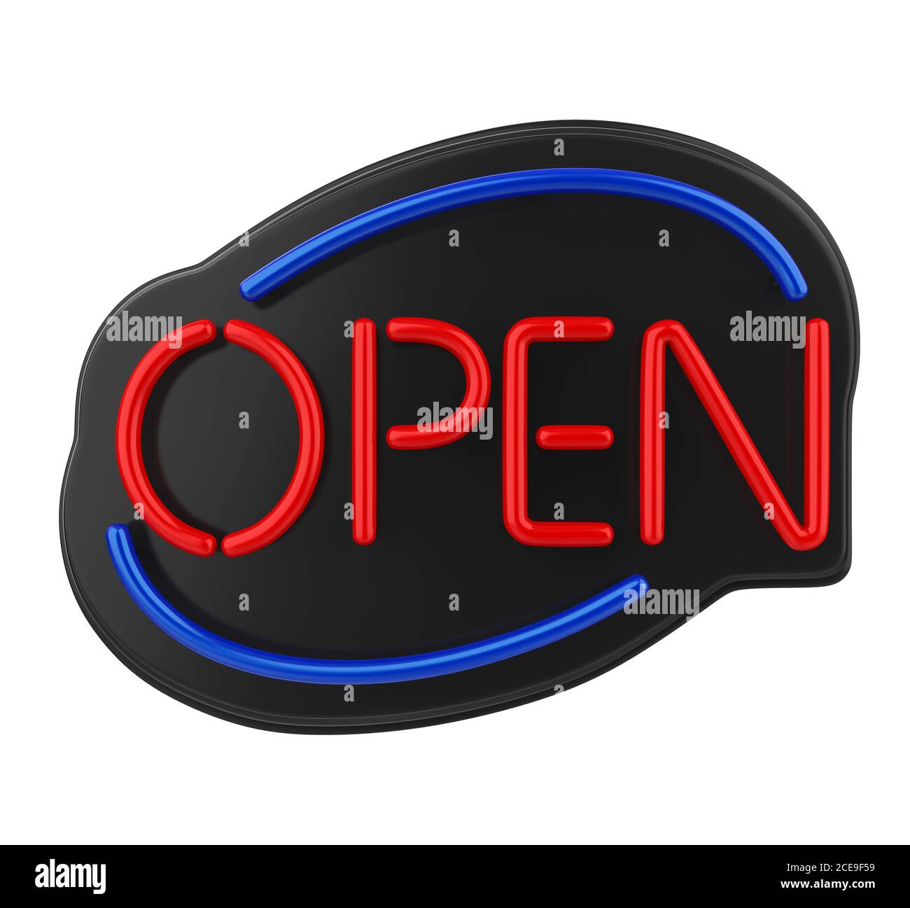 Neon icon label text Cut Out Stock Images & Pictures - Alamy