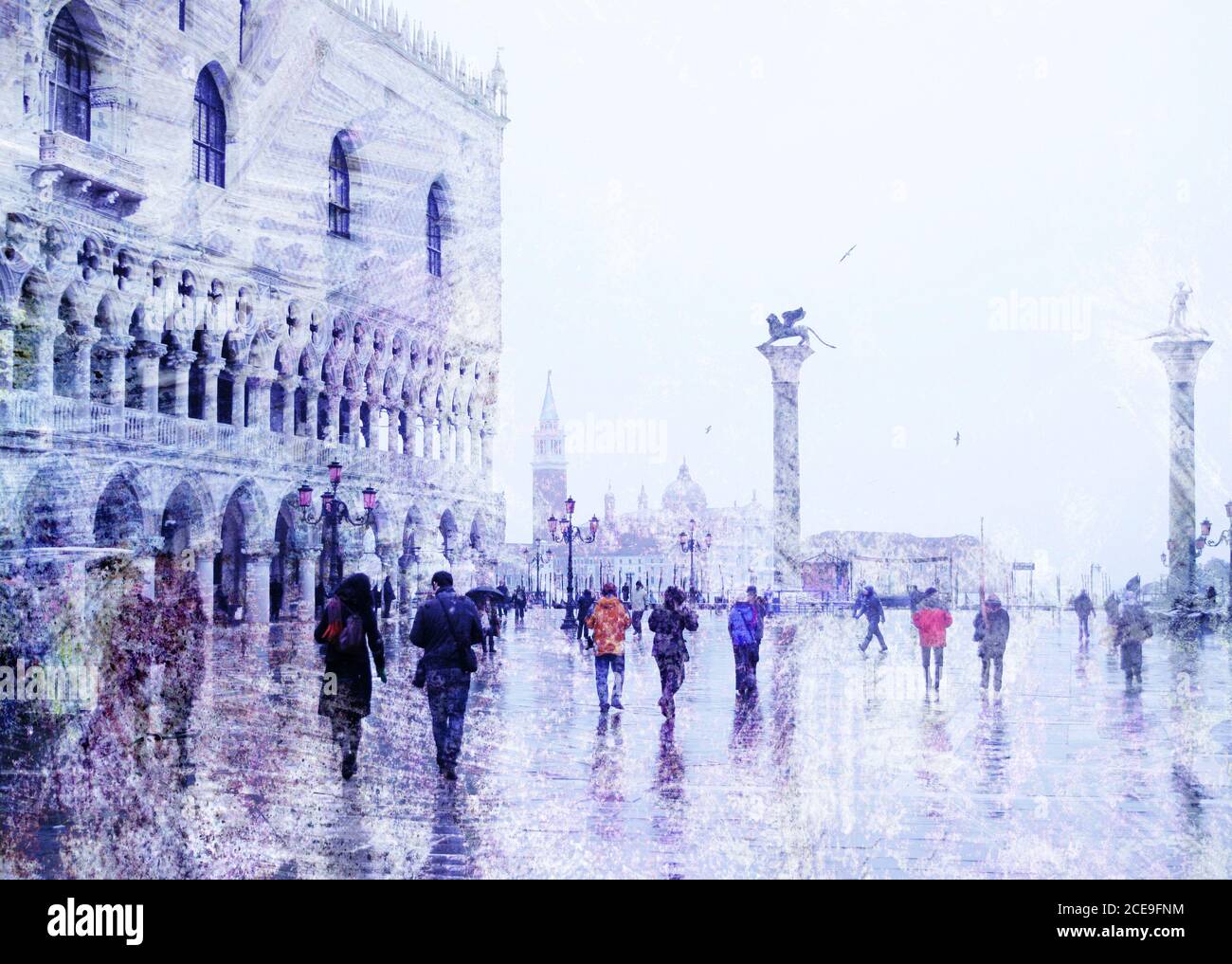 Vintage venice hi-res stock photography and images - Alamy
