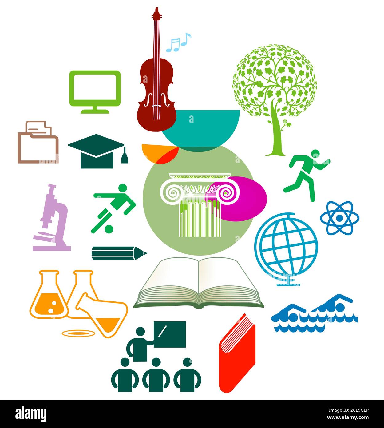 Learning Stock Vector Images - Alamy