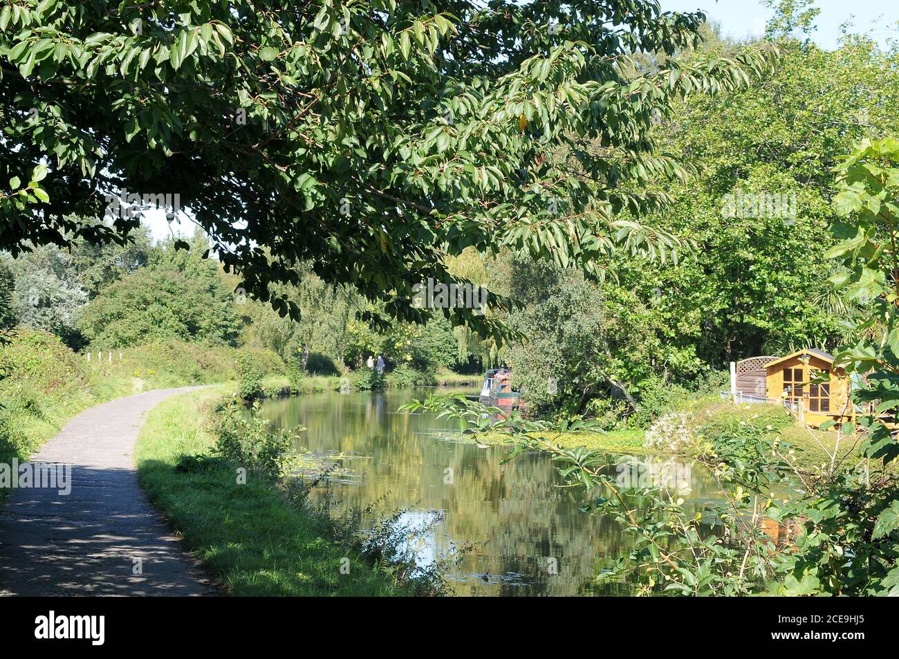 Leeds Liverpool Canal, Maghull, England Stock Photo - Alamy