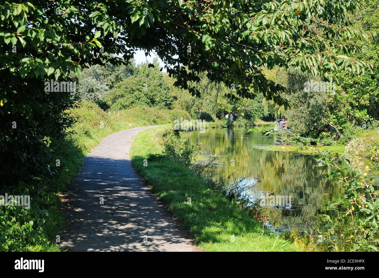 Leeds Liverpool Canal, Maghull, England Stock Photo - Alamy