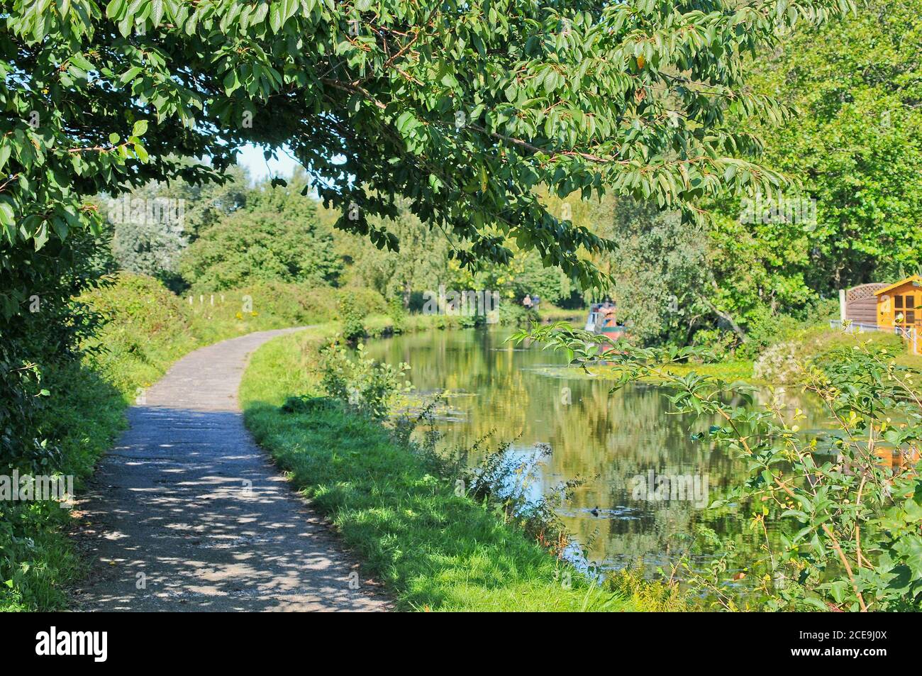 Leeds Liverpool Canal, Maghull, England Stock Photo - Alamy
