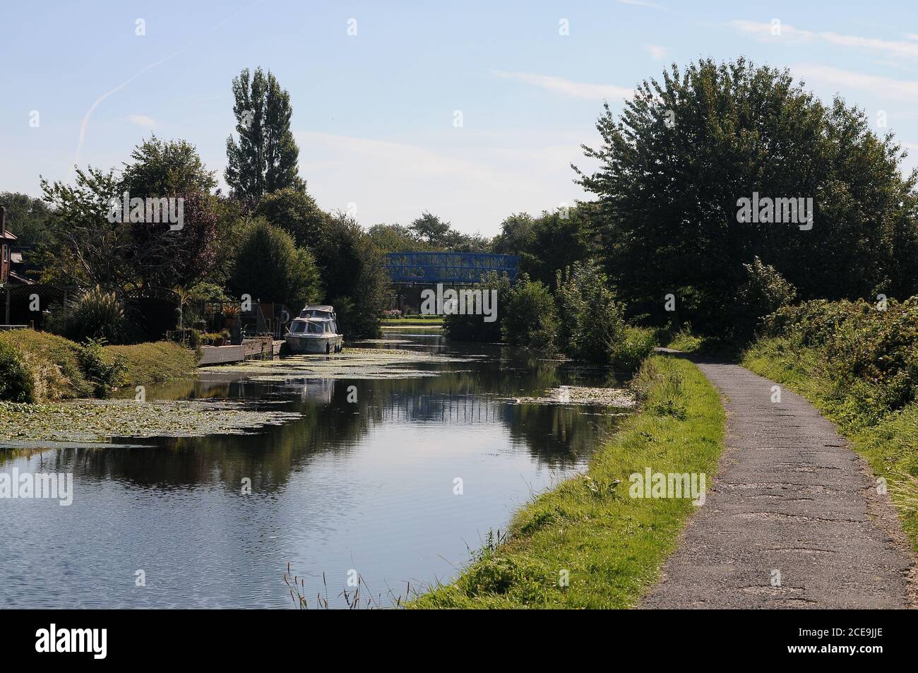 Leeds Liverpool Canal, Maghull, England Stock Photo - Alamy