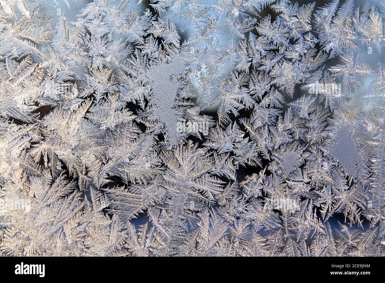 ice on window Stock Photo - Alamy