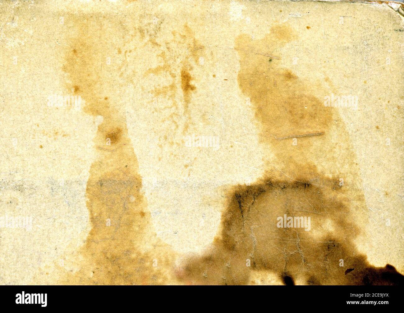 dark spot on old paper Stock Photo - Alamy