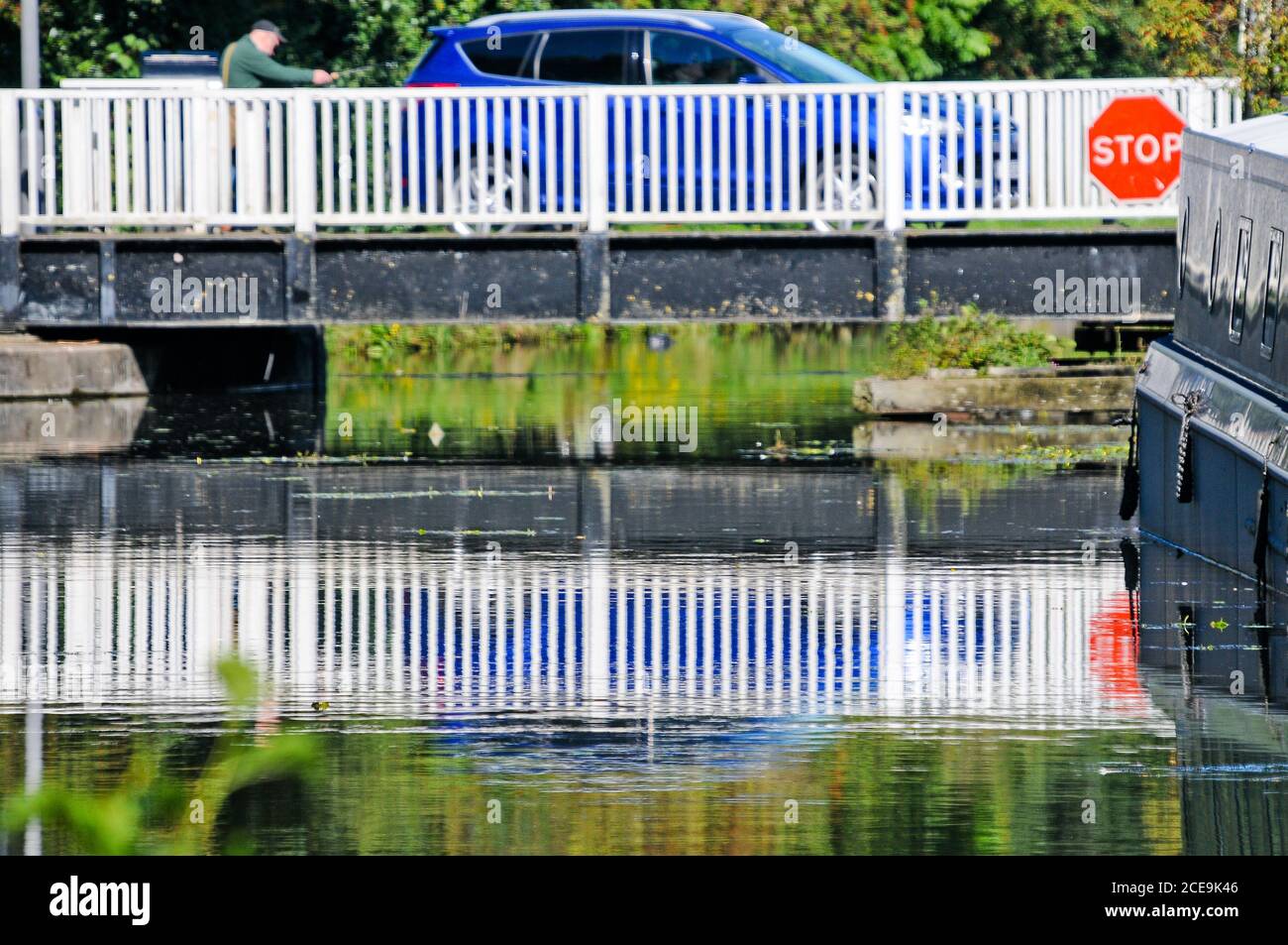 Leeds Liverpool Canal, Maghull, England Stock Photo - Alamy