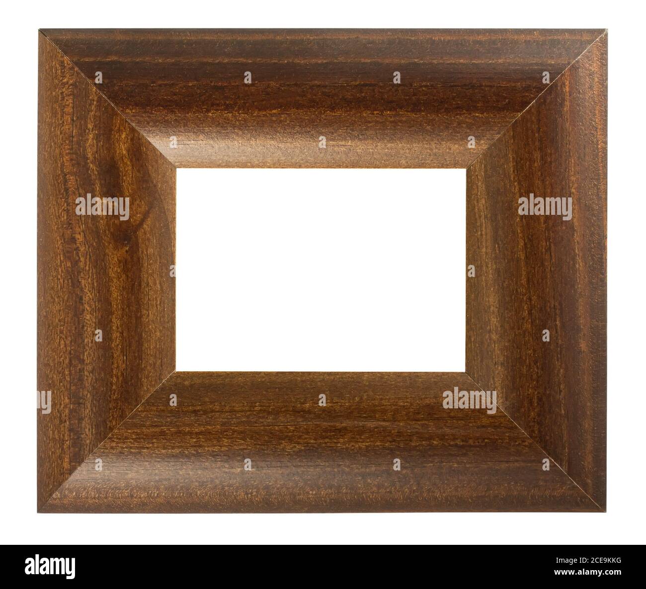 Brown wooden frame Stock Photo - Alamy