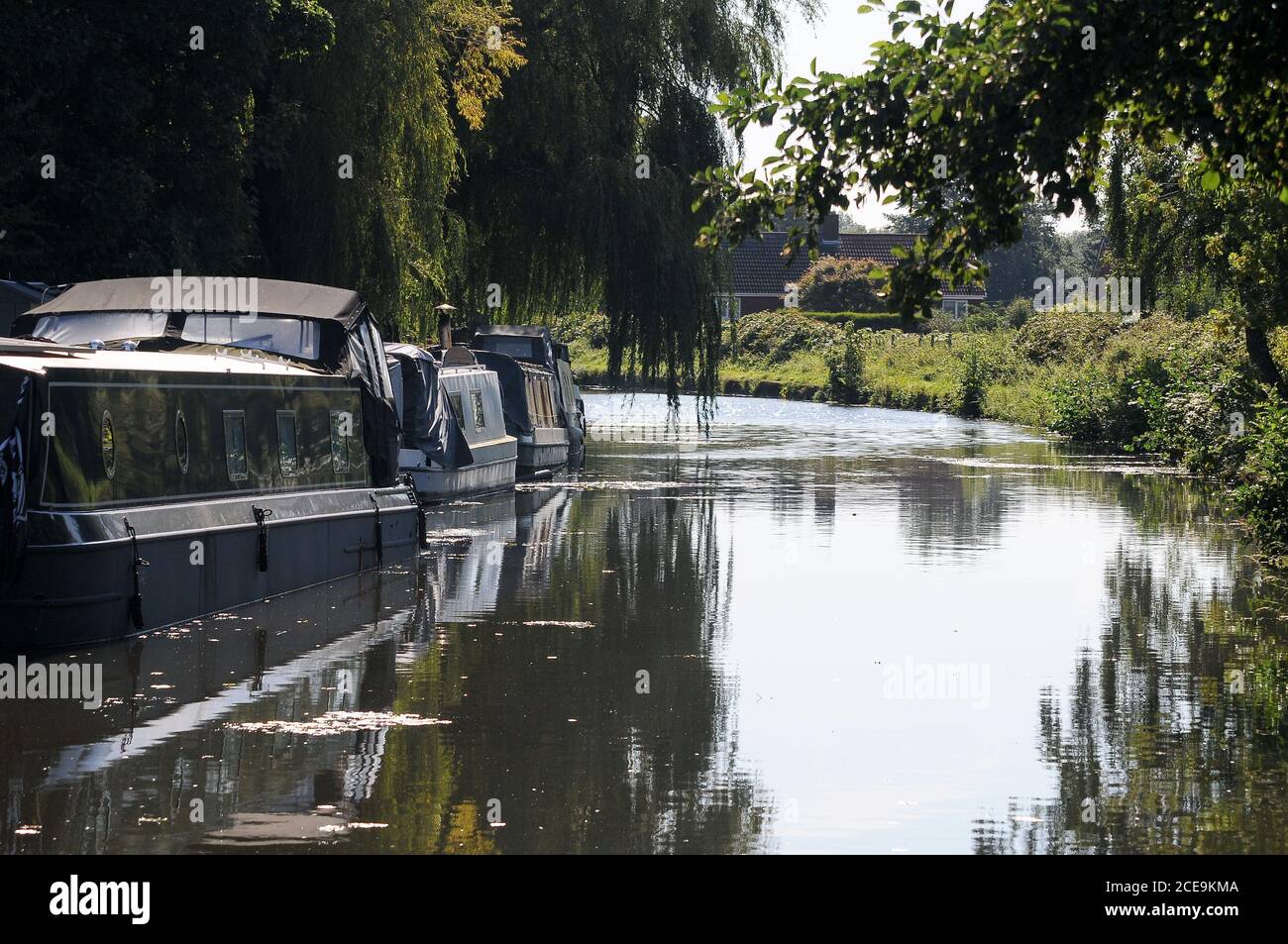 Leeds Liverpool Canal, Maghull, England Stock Photo - Alamy