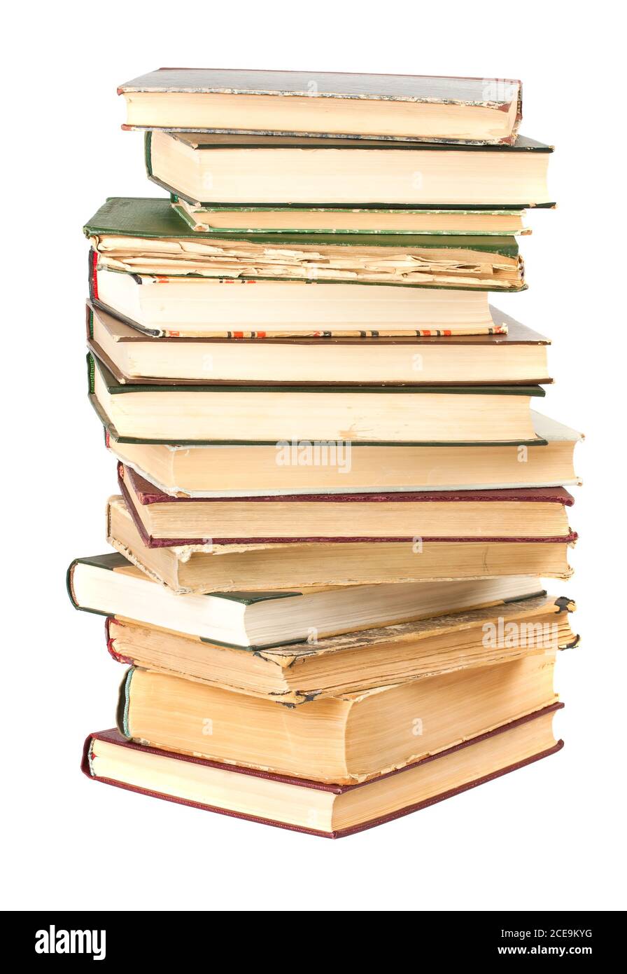 Stack of old books Stock Photo - Alamy
