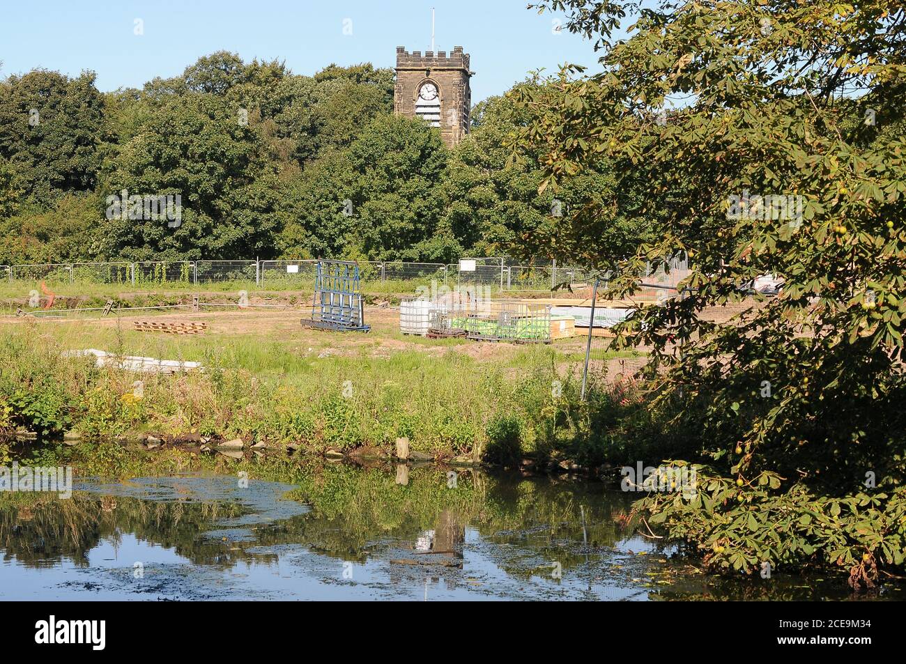 Leeds Liverpool Canal, Maghull, England Stock Photo - Alamy