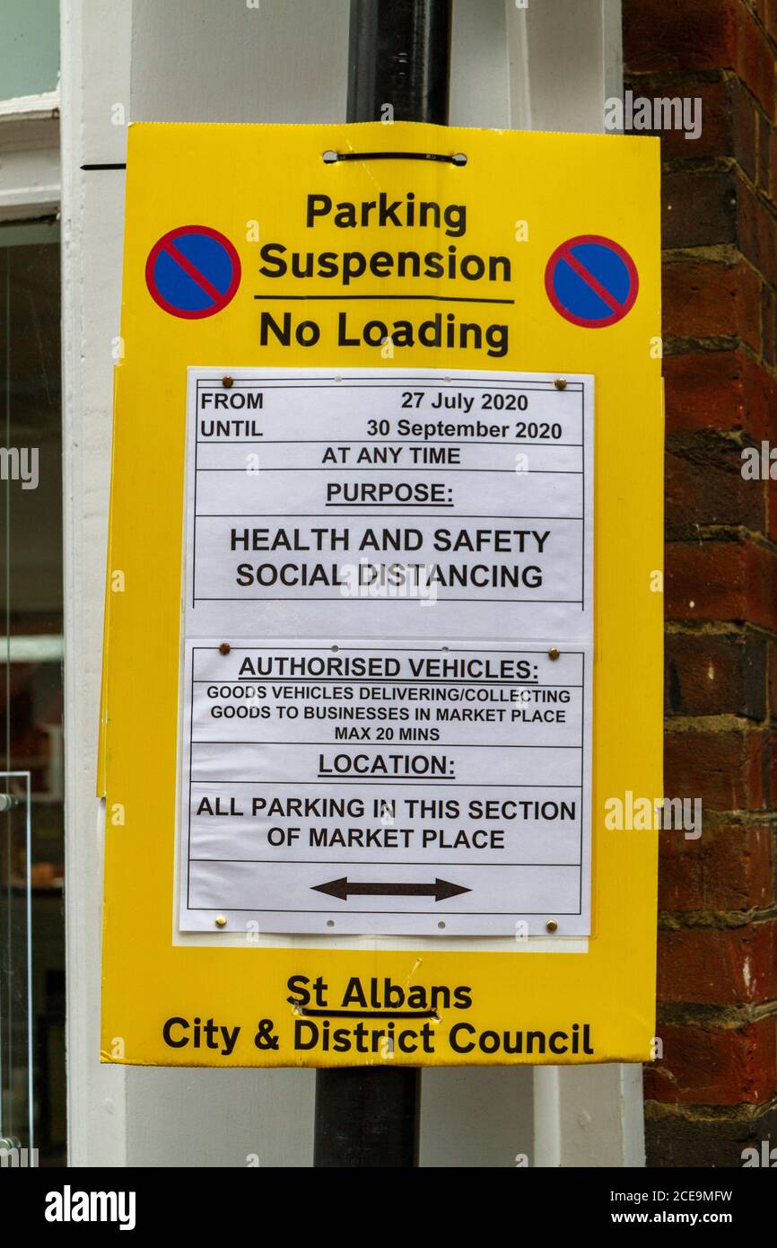 Parking sign 2020 hi-res stock photography and images - Alamy